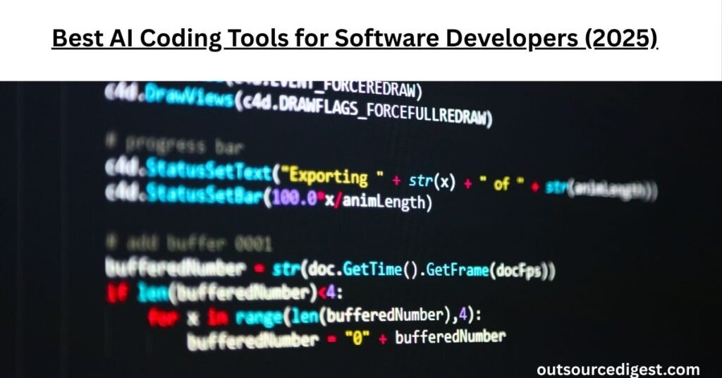 Best AI Coding Tools for Software Developers (2025)