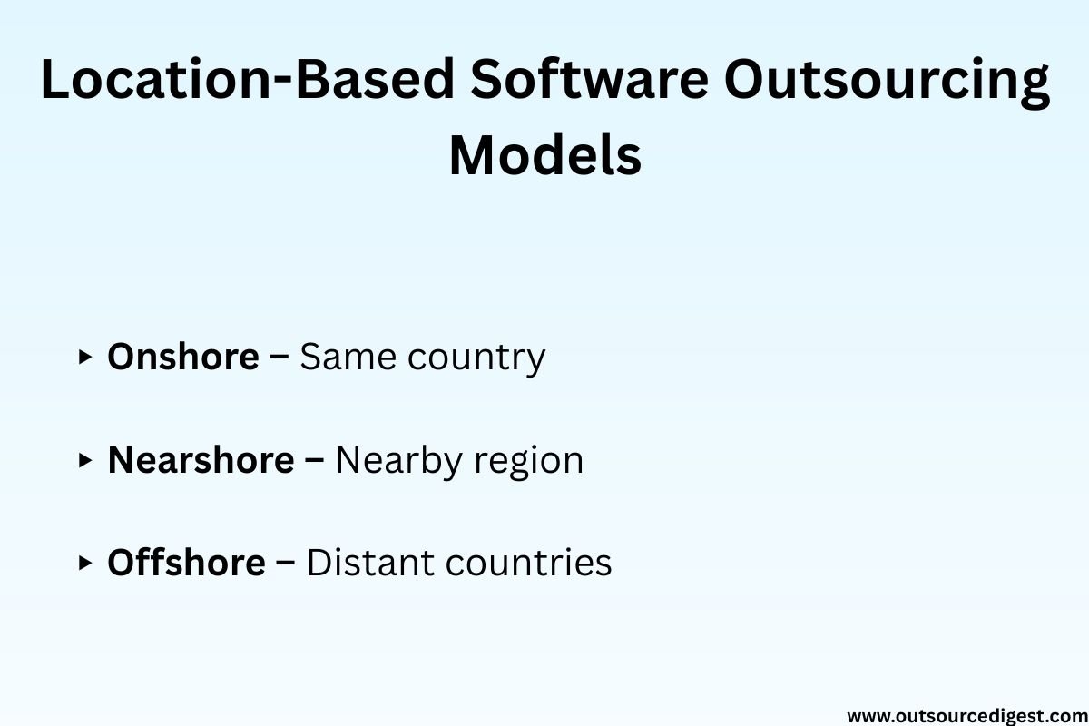 Outsourcing Models Types (With Examples)