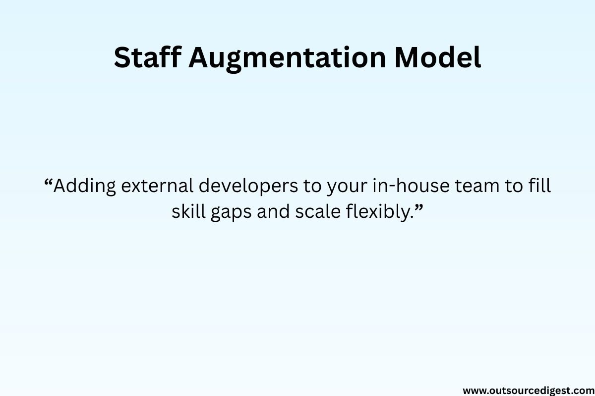 Staff Augmentation Model
